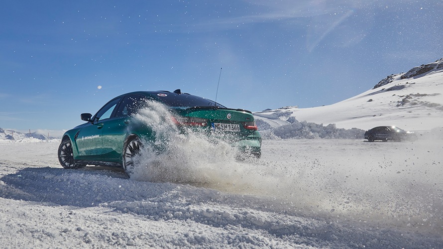 Car Snow Drift