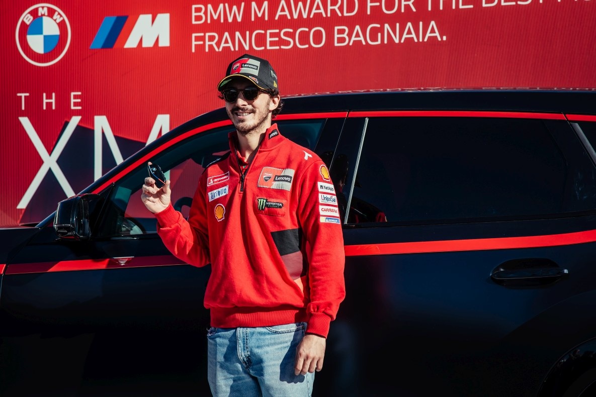 Francesco Bagnaia wins BMW M Award 2023 Francesco Bagnaia wins BMW M Award 2023