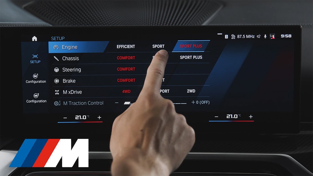 How to configure the M Setup
