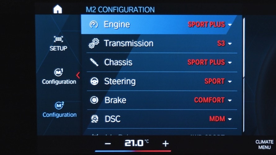 How to configure the M1 & M2 buttons