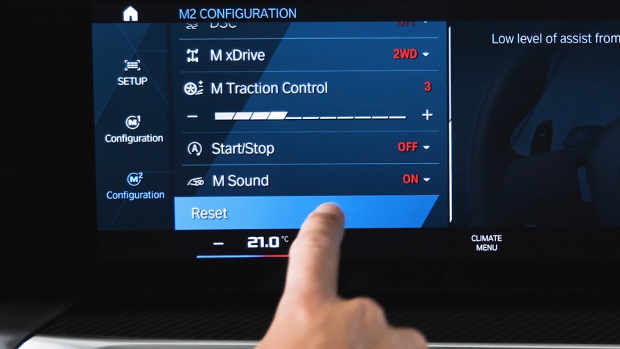How to configure the M1 & M2 buttons