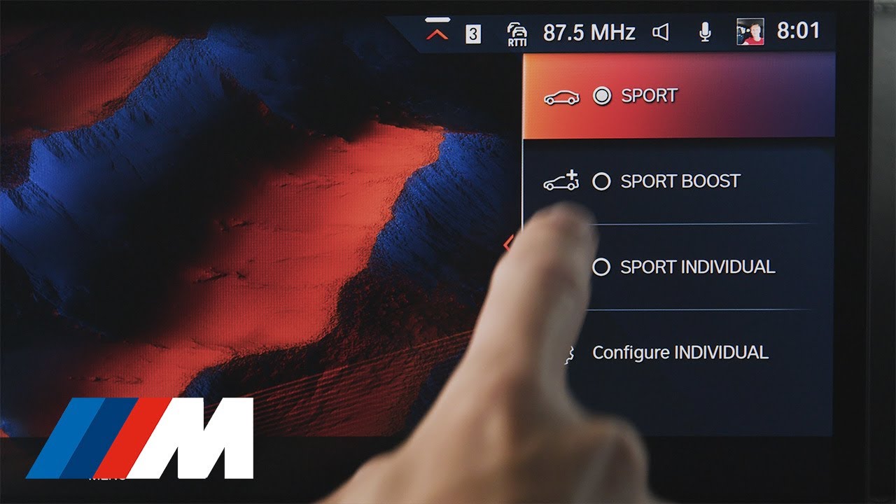 How to: SPORT mode in electric BMW M automobiles