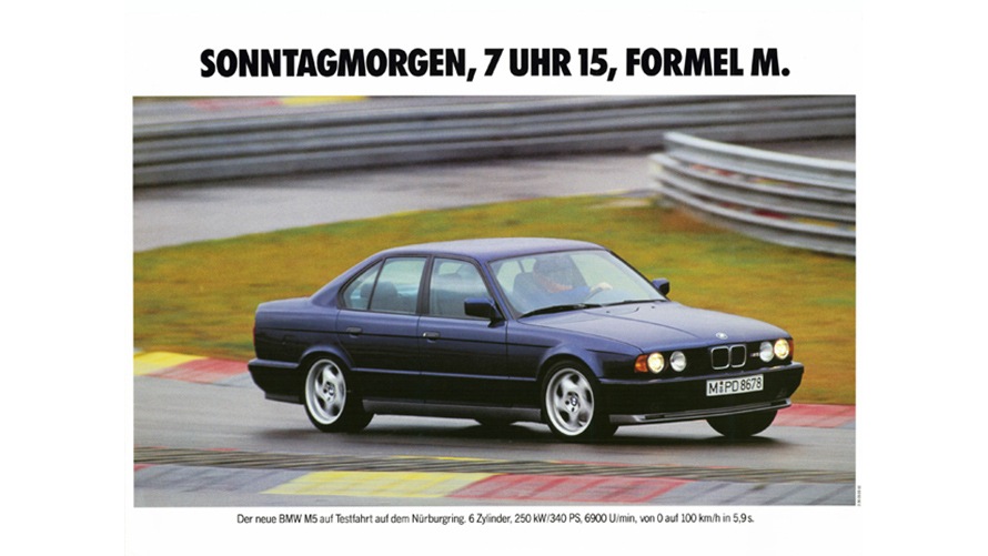 The BMW M5 of 1988