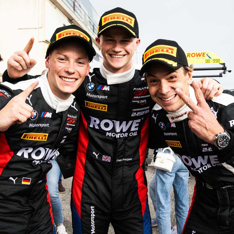 GTWC Europe: Victory for ROWE Racing.