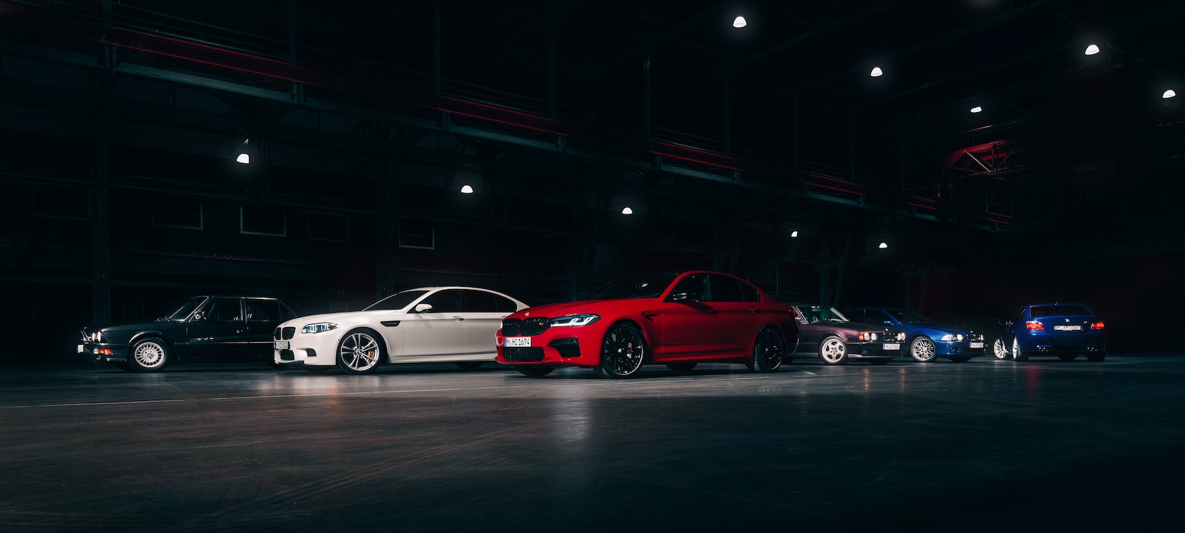 An overview of every generation of the BMW M5