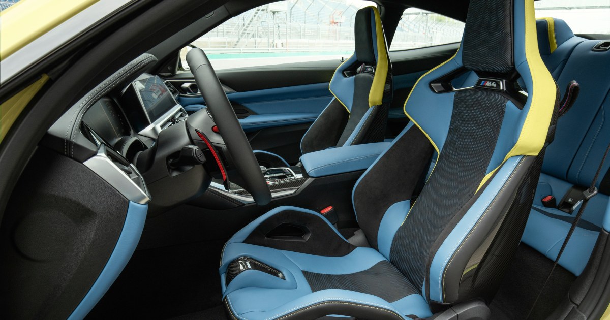 BMW M3 and M4: Interior