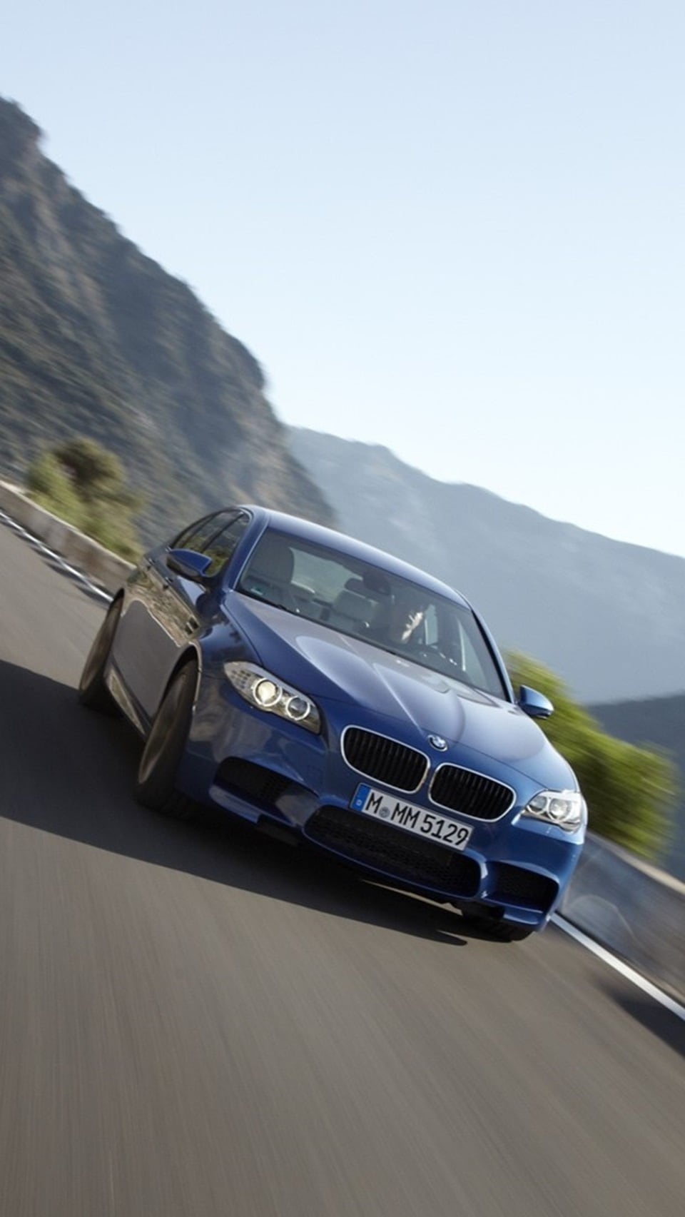 The BMW M5 F10 from 2011.